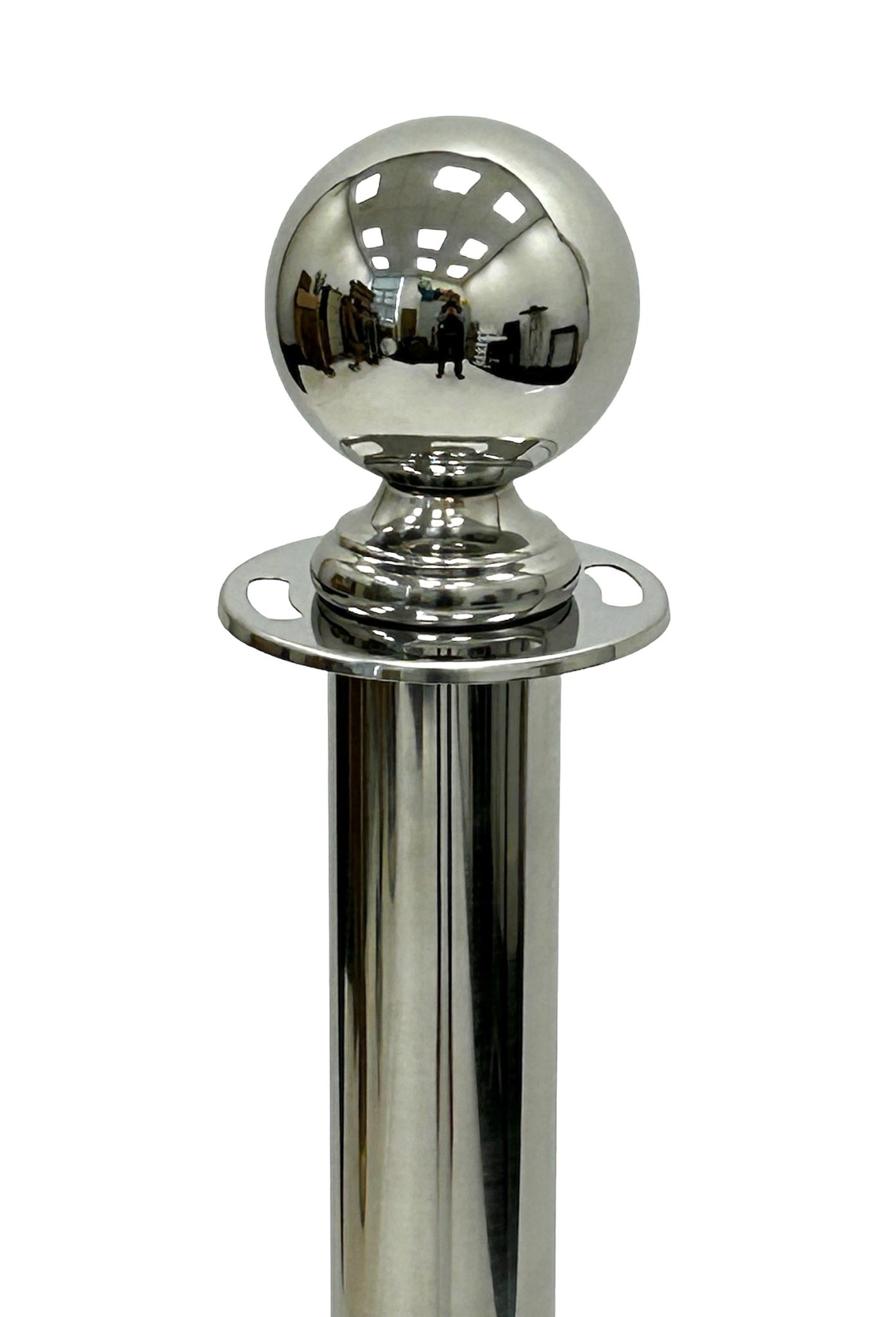 Cafe Barrier Upright Post - Barrier Posts - BE Furniture Sales