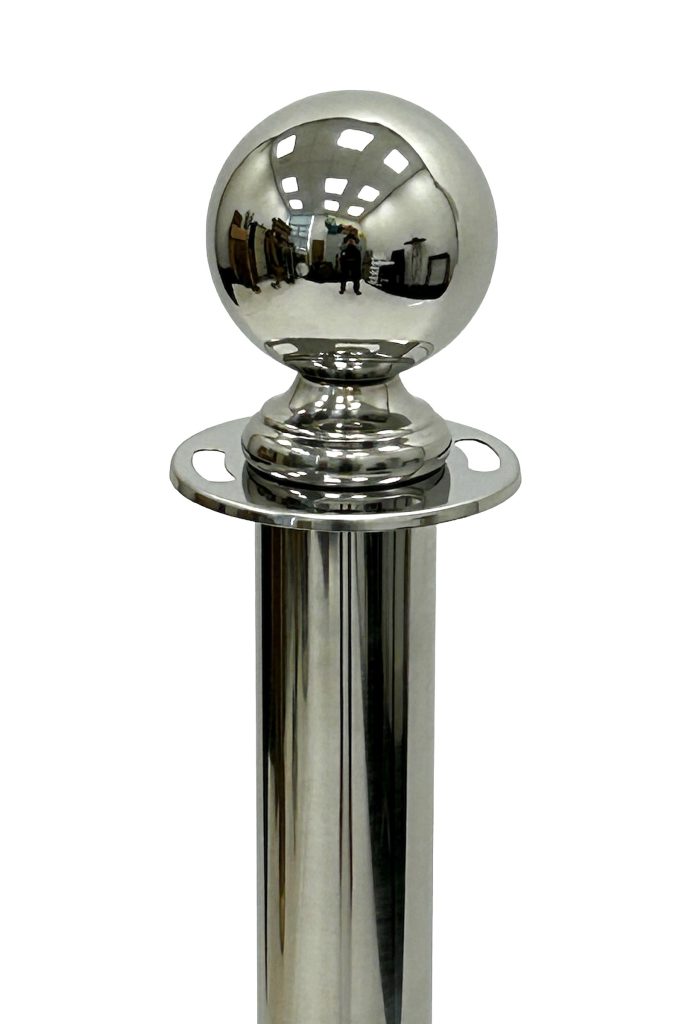 Cafe Barrier Upright Post - Barrier Posts - BE Furniture Sales