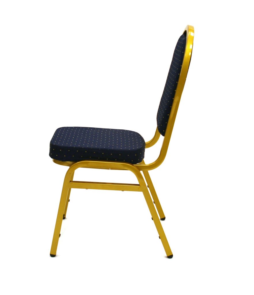 Premium Blue Banqueting Chairs - BE Furniture Sales