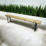 Wooden Beer Bench Replacement Leg - BE Furniture Sales