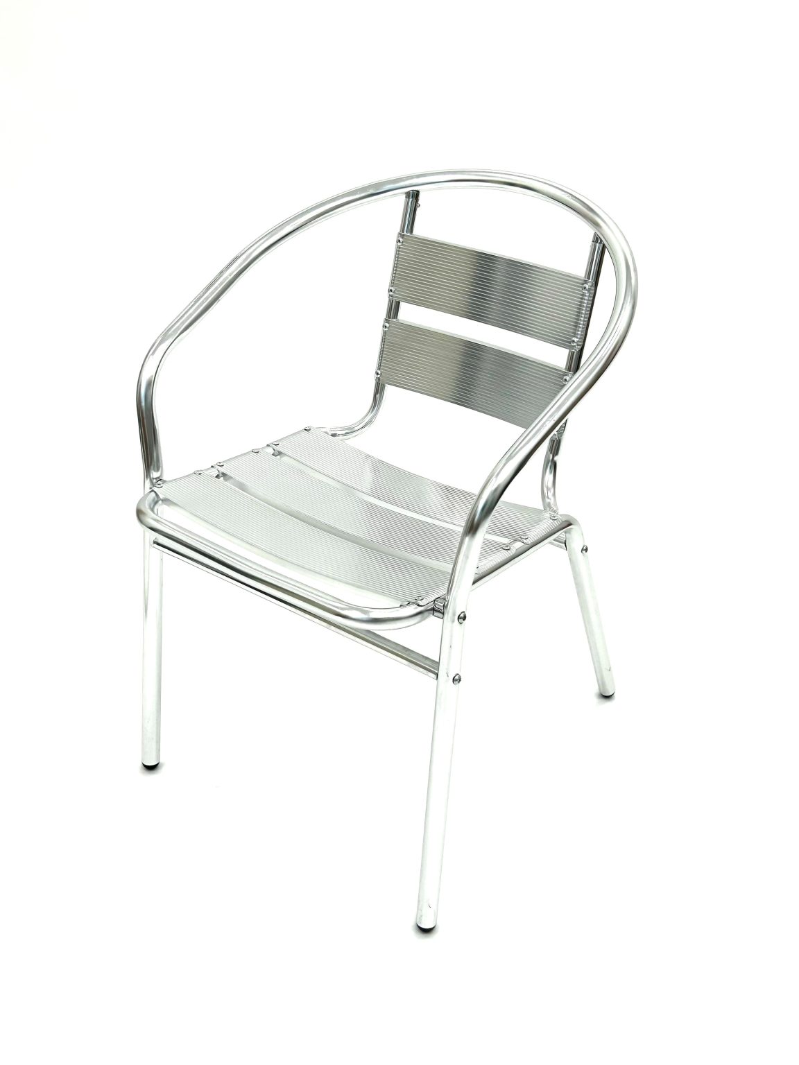 Aluminium Stacking Chair - Commercial Grade - BE Furniture Sales