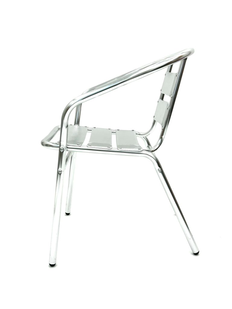 Aluminium Stacking Chair - Commercial Grade - BE Furniture Sales