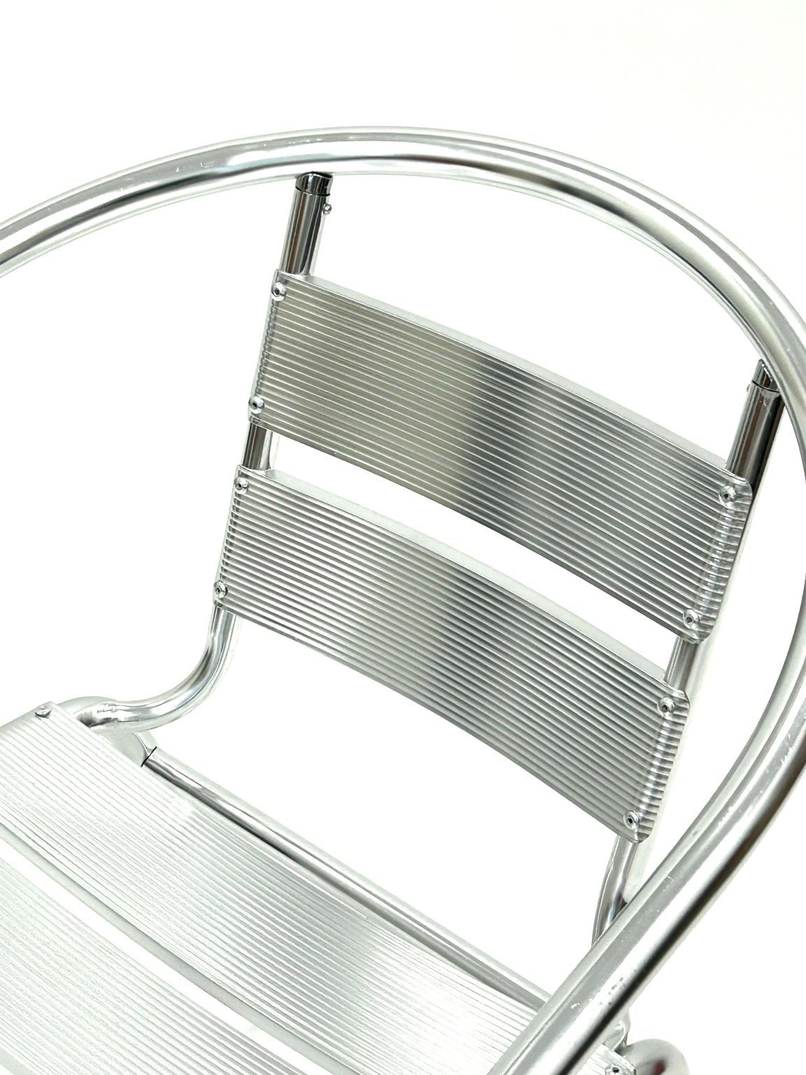 Aluminium Stacking Chair - Commercial Grade - BE Furniture Sales