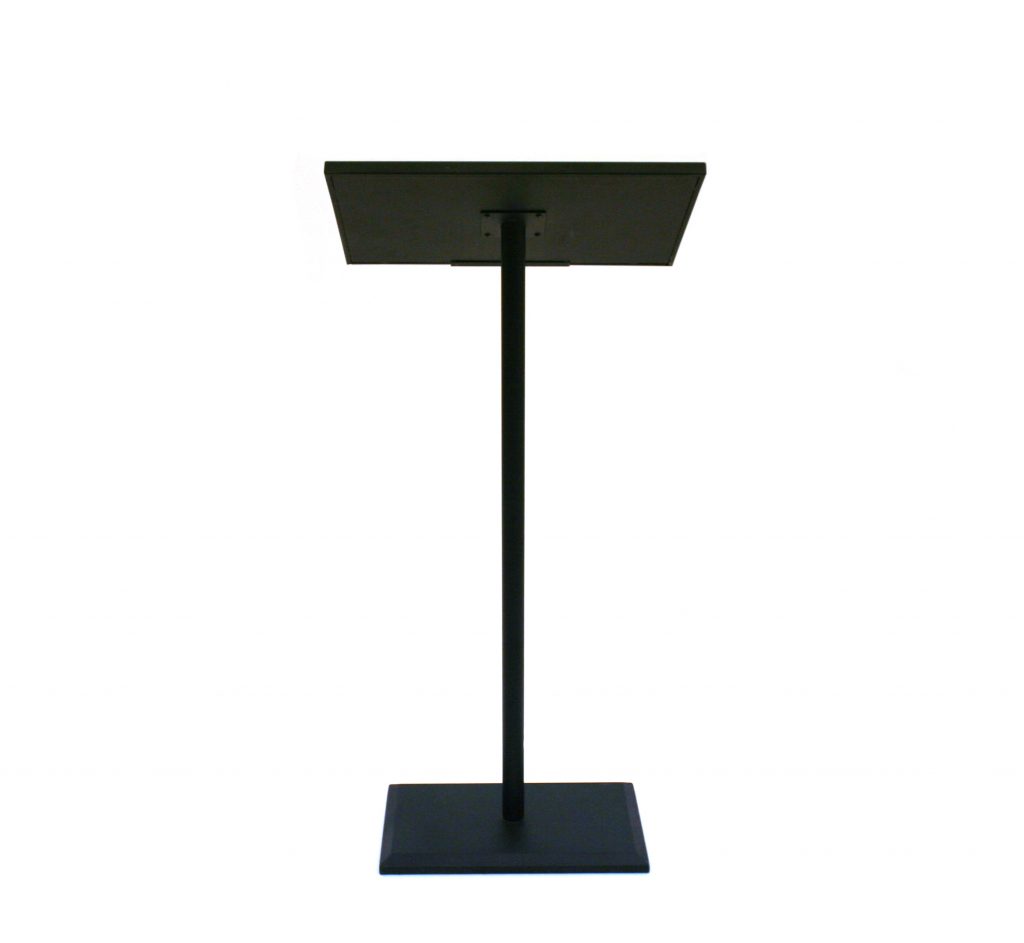 Black Metal Lectern - BE Furniture Sales