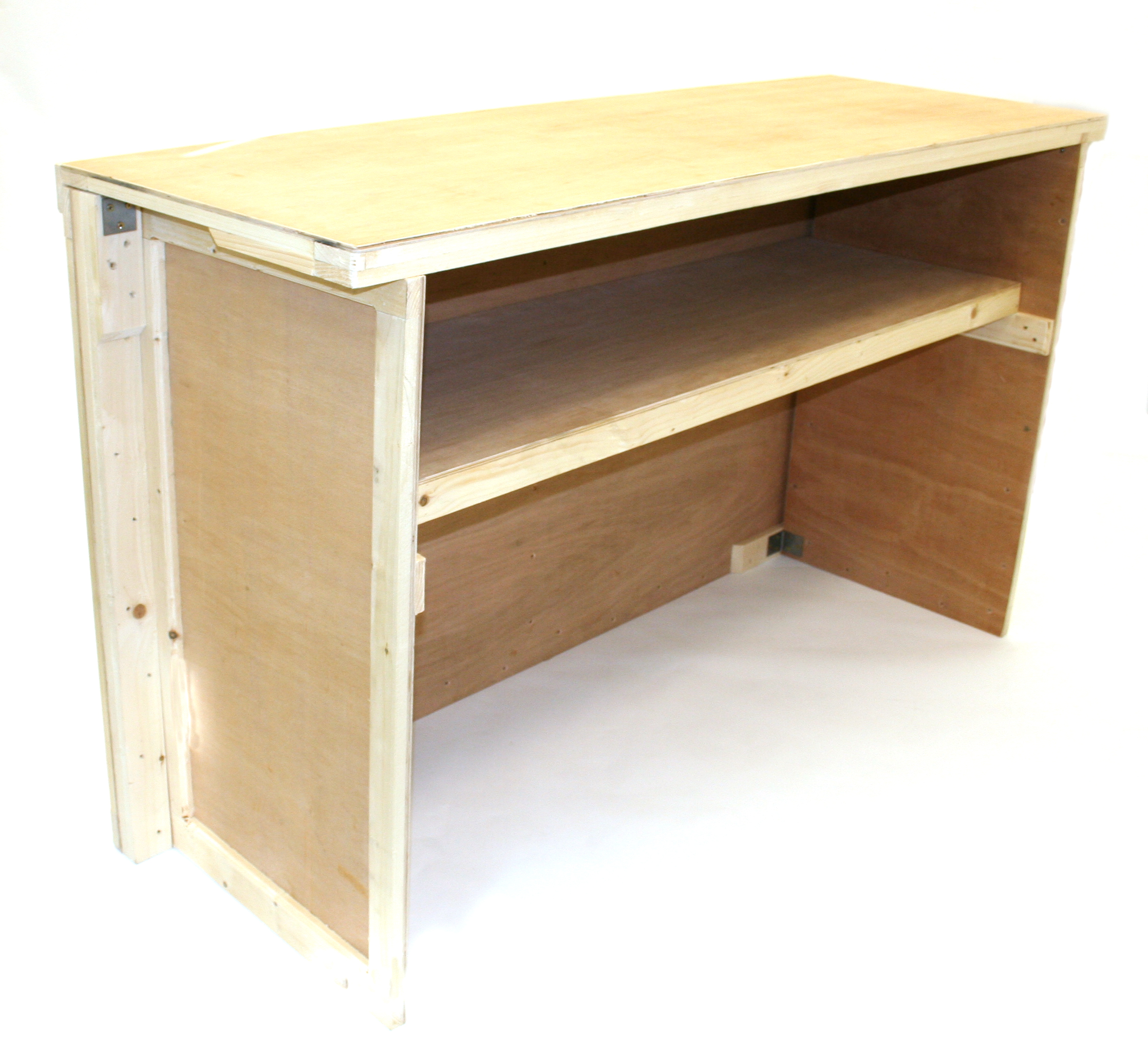 EX HIRE Bar Front - Wooden Folding Bar Front - BE Furniture Sales