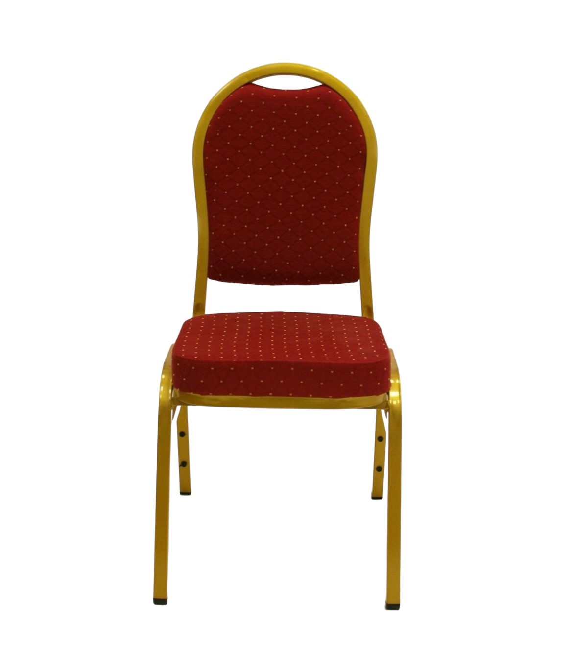 Premium Red Banquet Chairs - Gold Frame - BE Furniture Sales