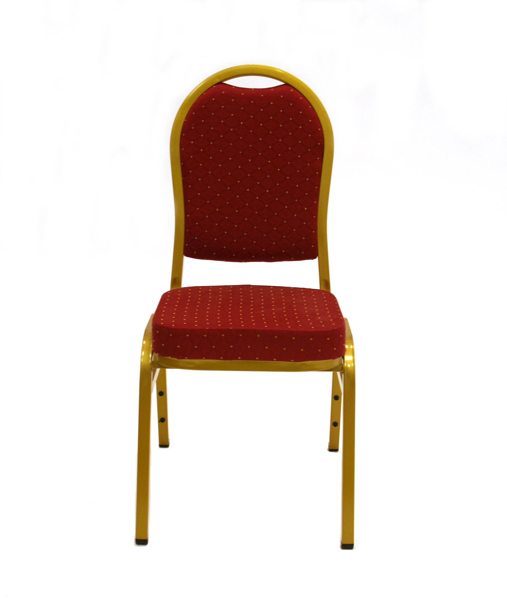 Premium Red Banquet Chairs - Gold Frame - BE Furniture Sales