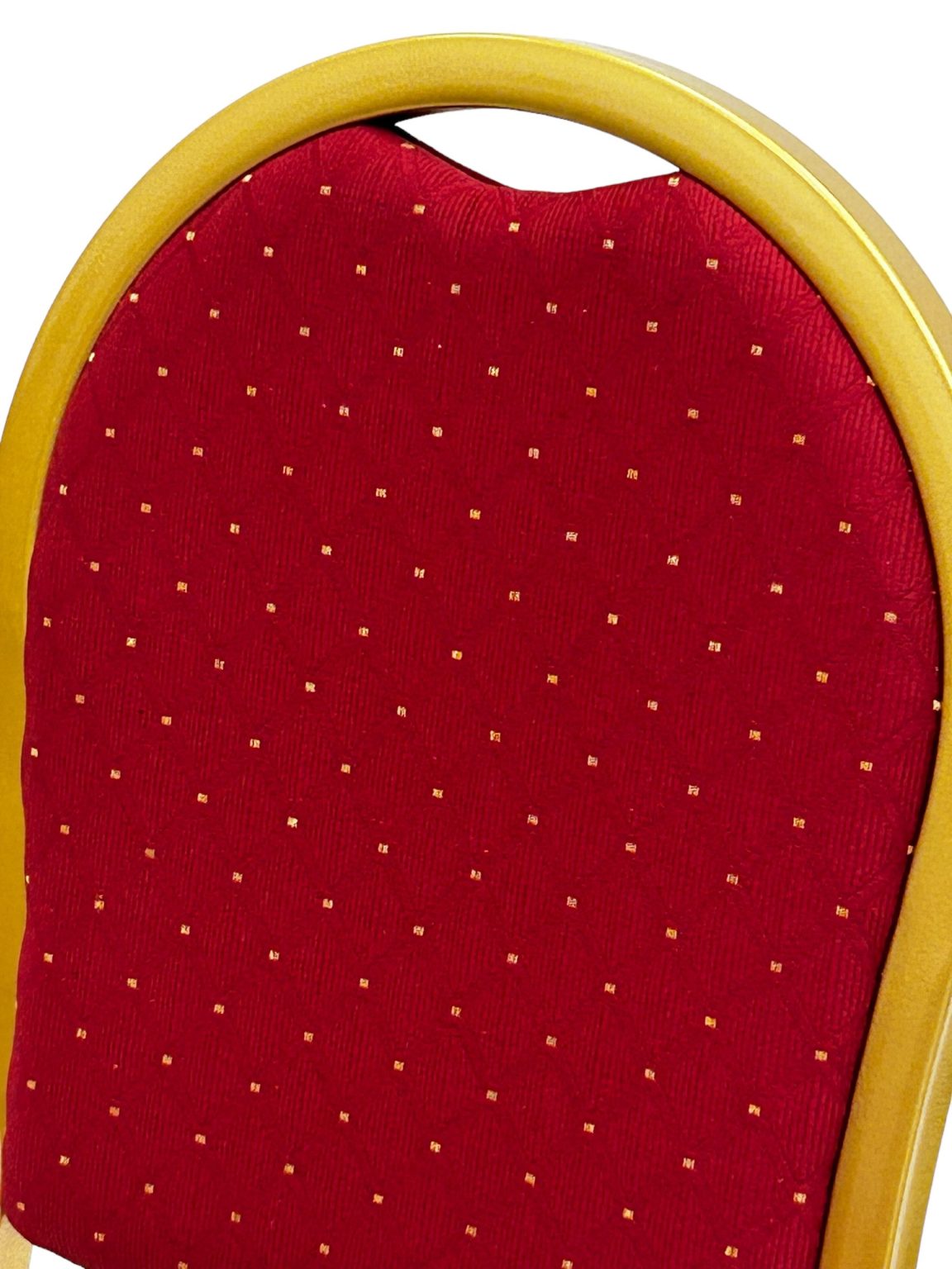 Premium Red Banquet Chairs - Gold Frame - BE Furniture Sales