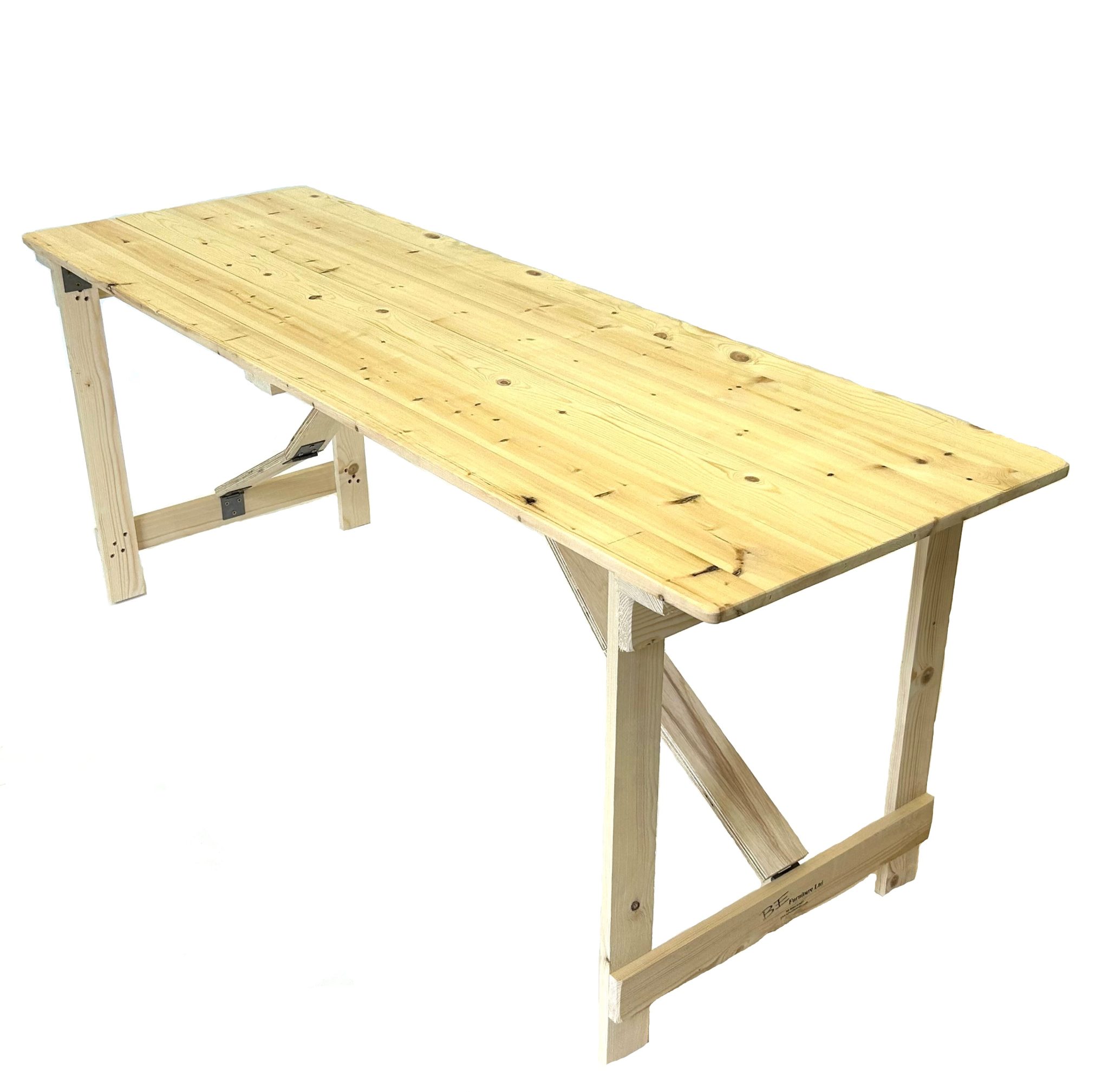 Wooden Trestle Tables - Event, Functions, Home - BE Furniture Sales