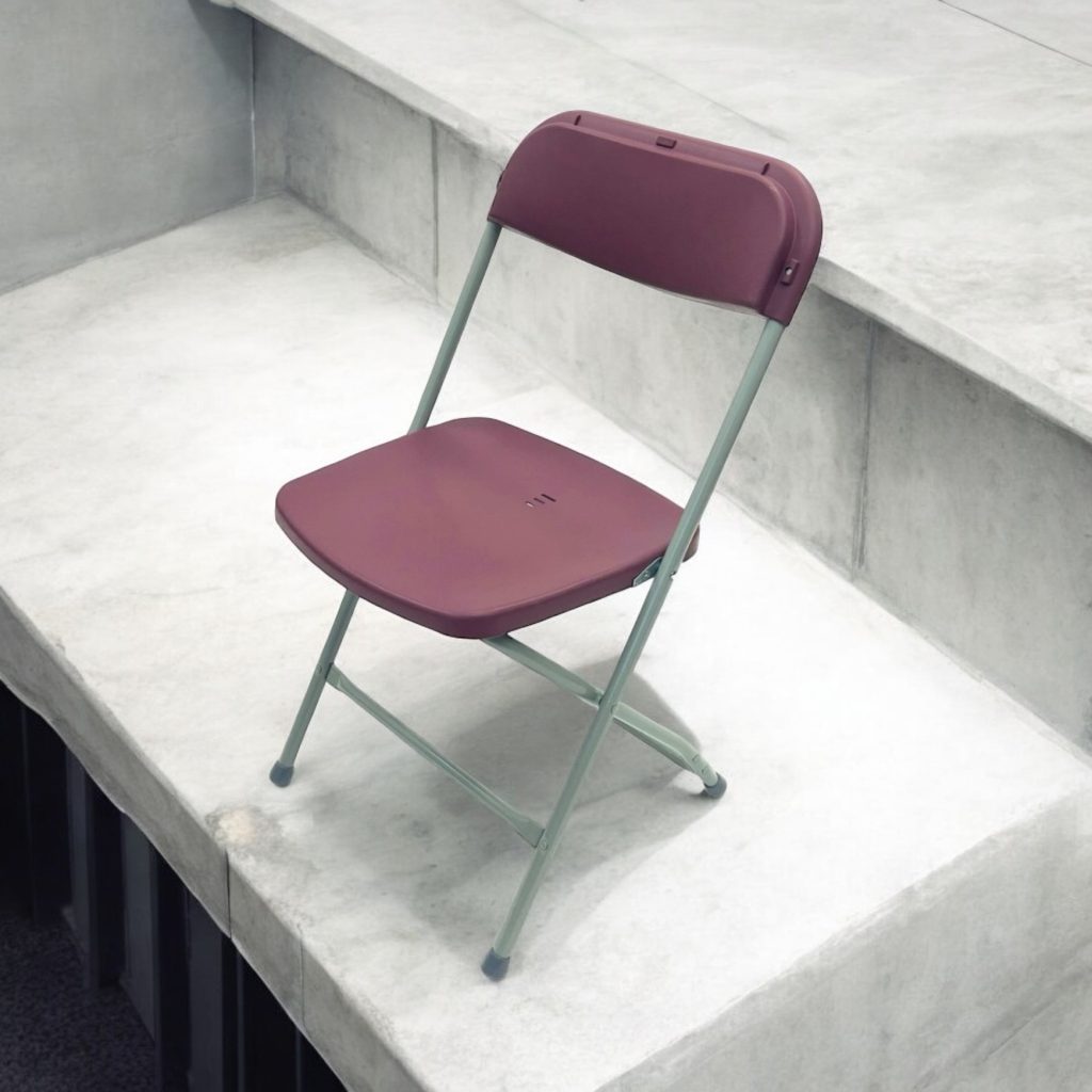 Red Folding Chair - Event & Exhibition Venues - BE Furniture Sales