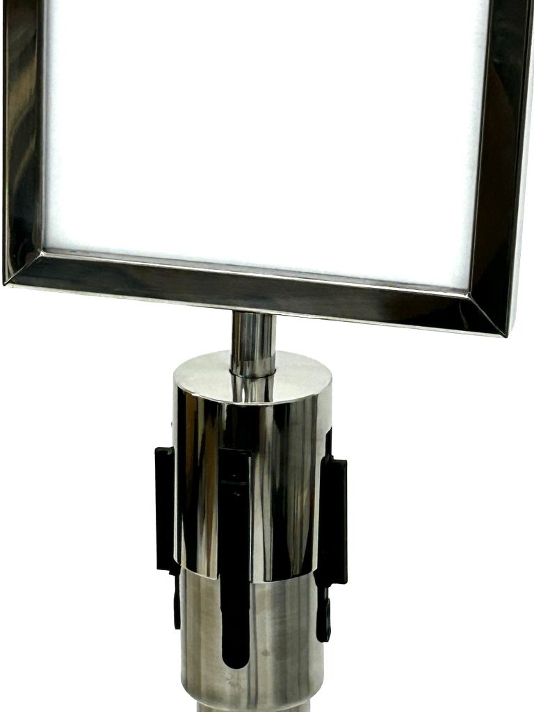 Stretch Barrier Portrait Sign Holders - BE Furniture Sales