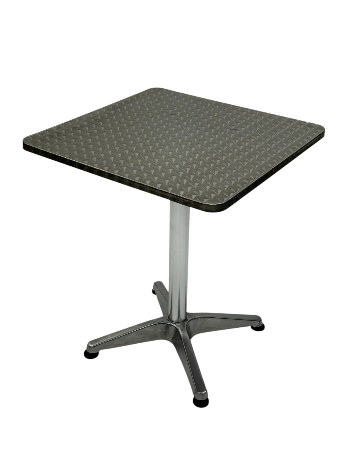 Aluminium Square Bolero Pedestal Table - BE Furniture Sales