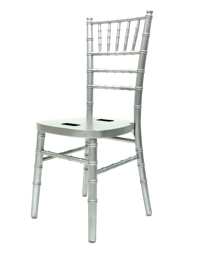 Silver Chiavari Chairs - Weddings, Functions, Events - BE Furniture Sales