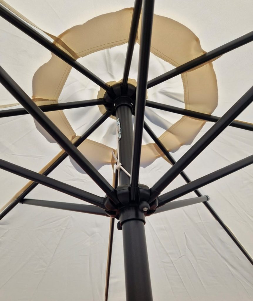 Cream Garden Parasol, Patio Umbrella from - BE Furniture Sales