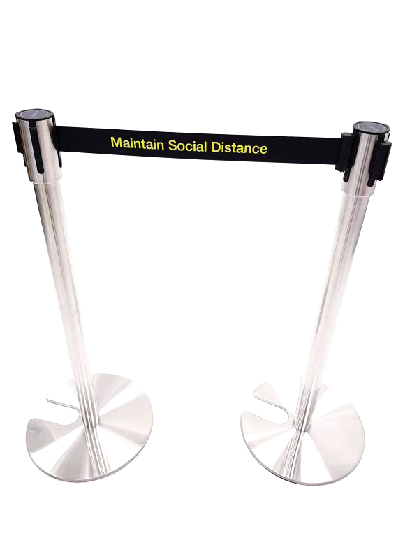 Retractable Stretch Barriers - Queue Barriers - BE Furniture Sales