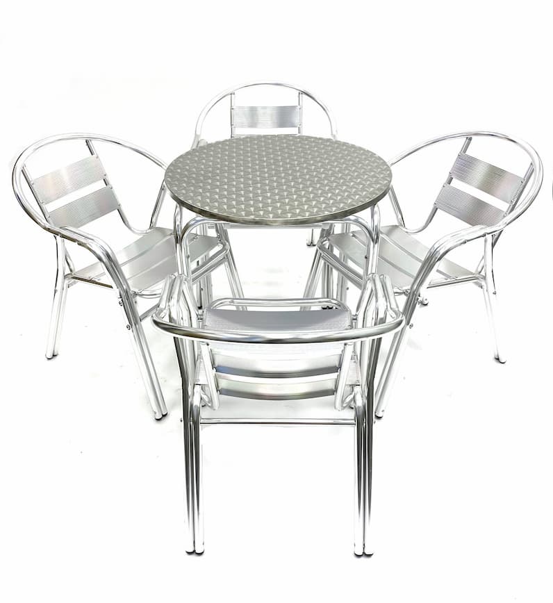 Aluminium Table And Chairs For Sale at Raven Goetz blog