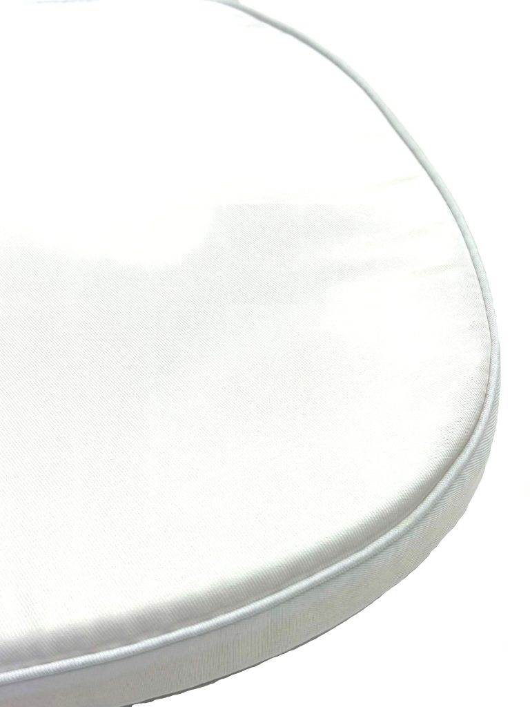 White Tie On Seat Pads for Crossback Chairs, BE Furniture Sales