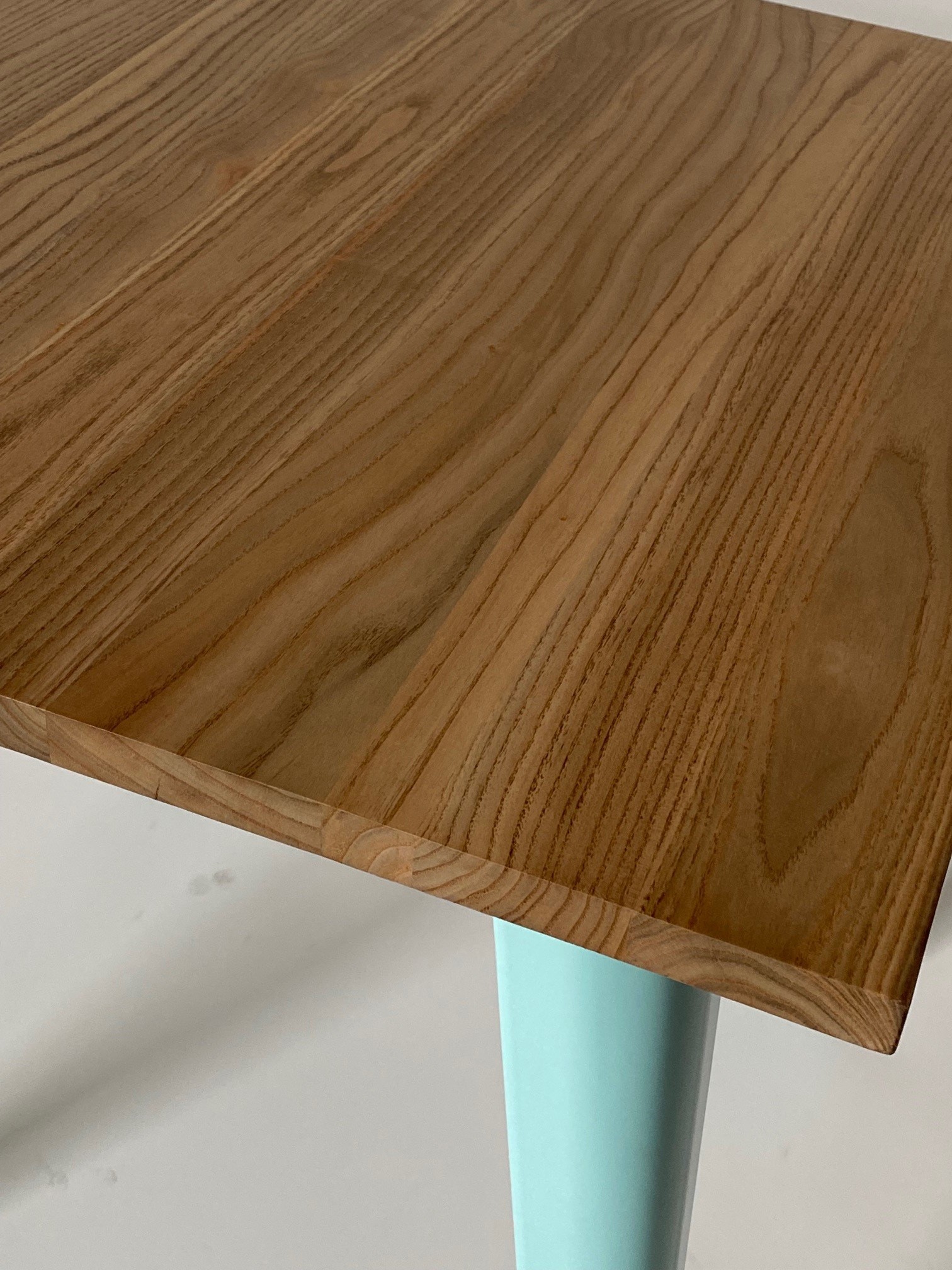 Blue Metal Tolix Table - 70 cm x 70 cm - Cafe's, Bars - BE Furniture Sales