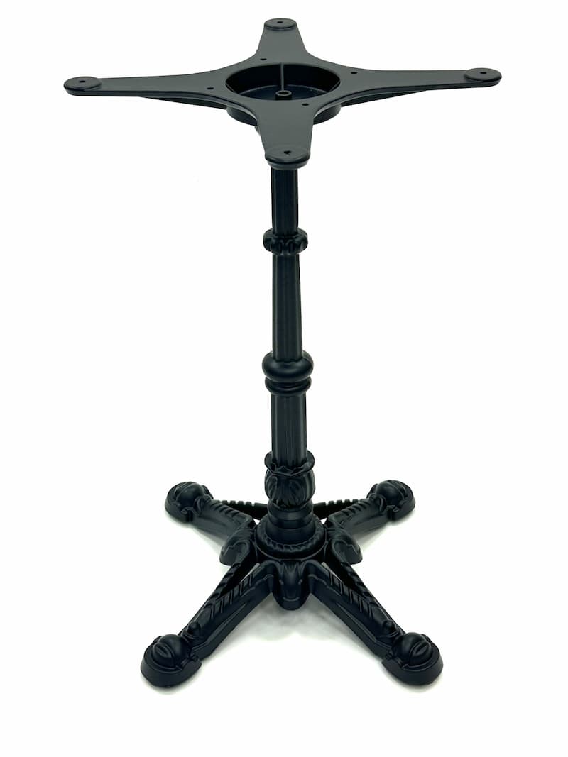 Black Cast Iron Table Base - BE Furniture Sales