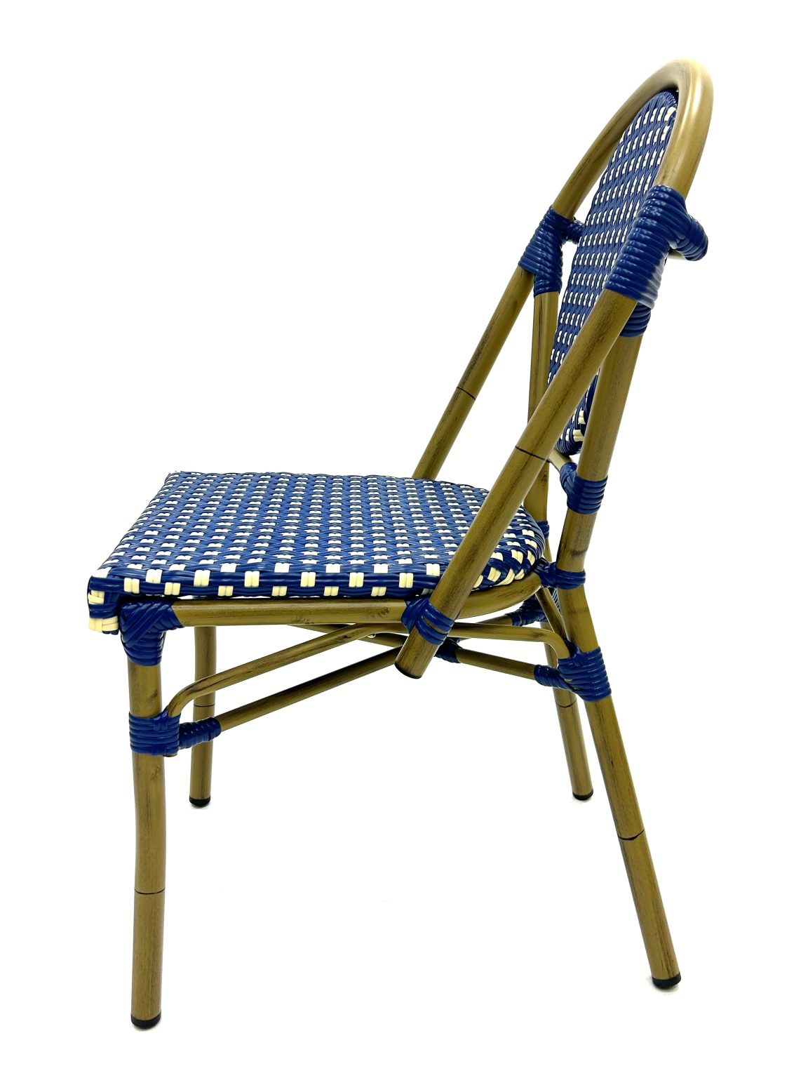 Blue Paris Bistro Set - 2 Bistro Chairs & 1 Table - BE Furniture Sales
