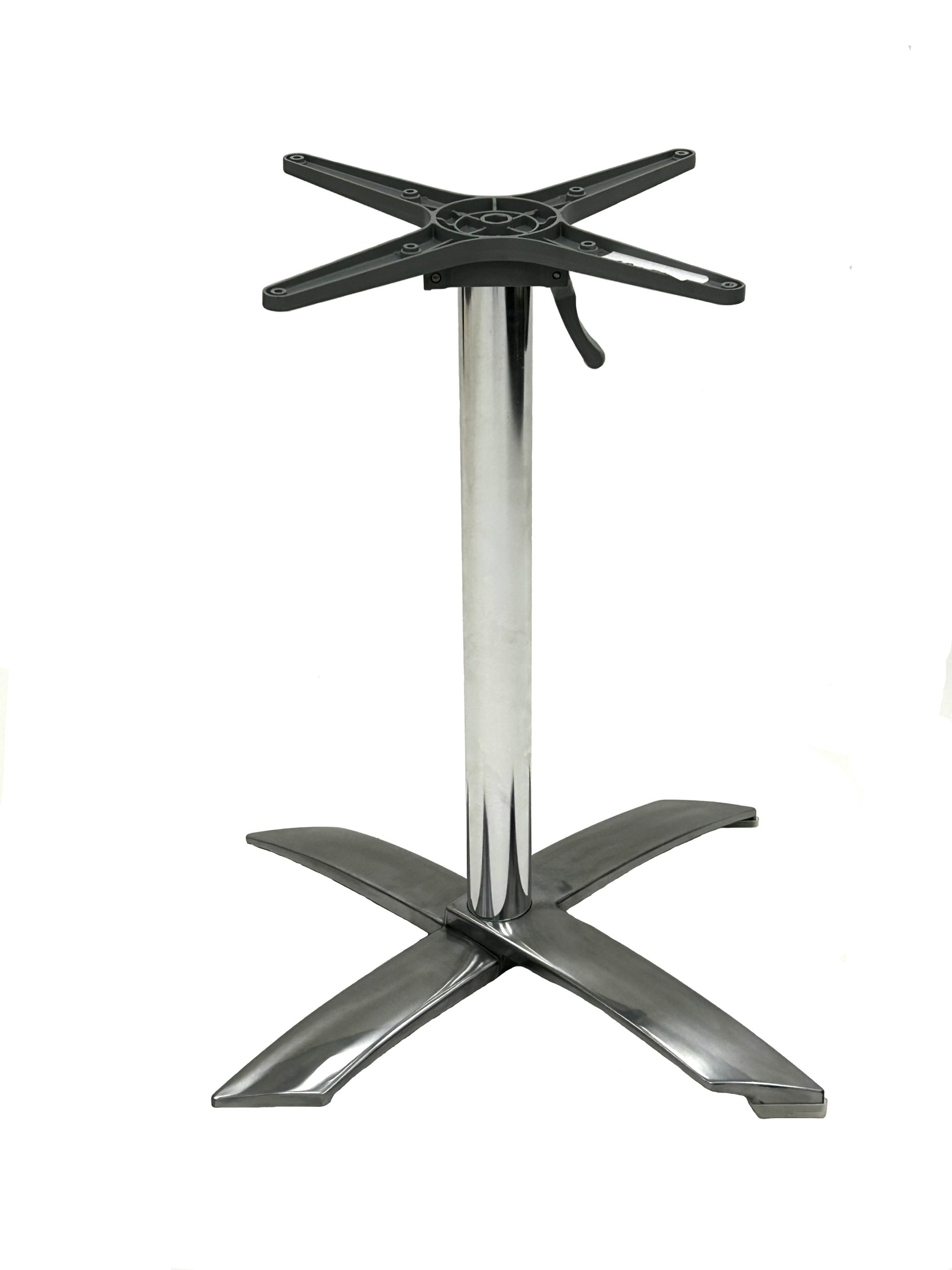 Aluminium Flip Top Table Base - BE Furniture Sales