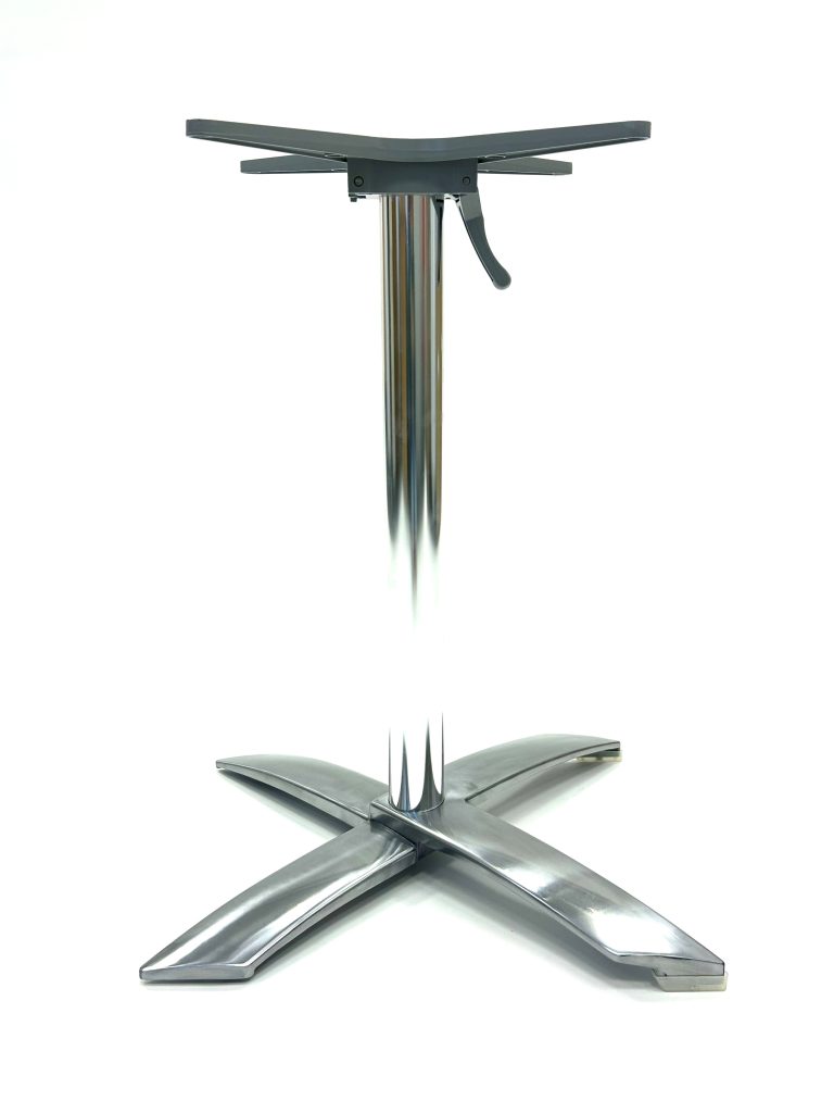 Aluminium Flip Top Table Base - BE Furniture Sales