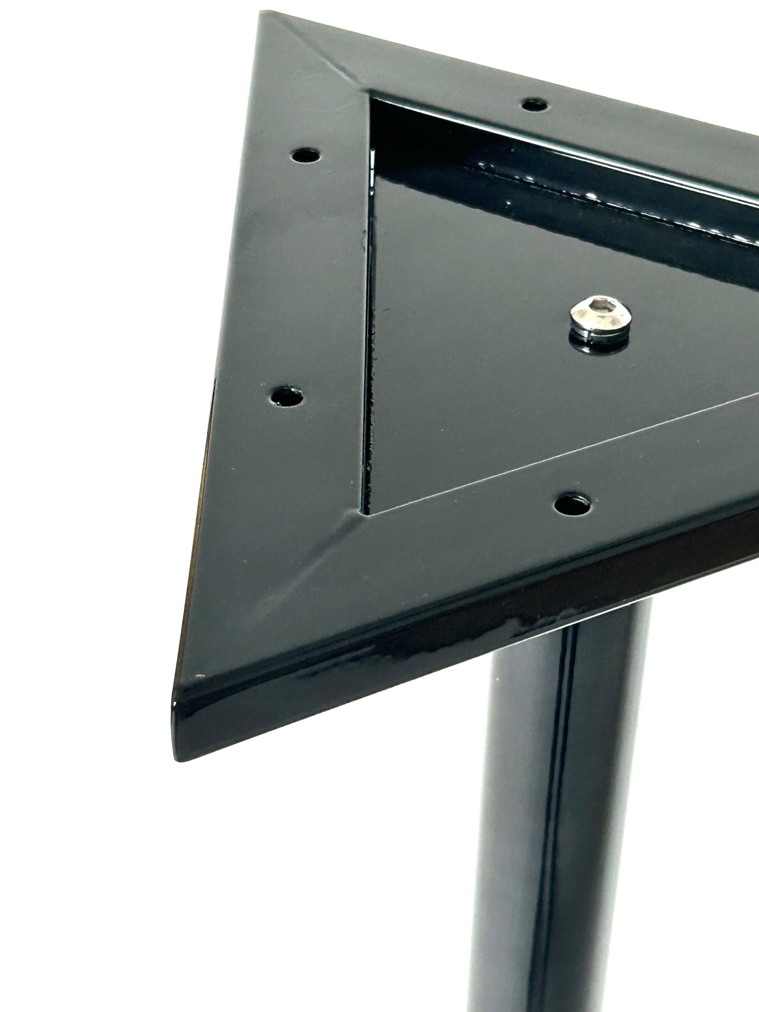 Black Metal High Table Base - BE Furniture Sales