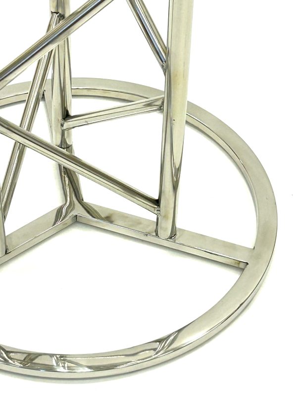 Stainless Steel Truss High Table Base - BE Furniture Sales