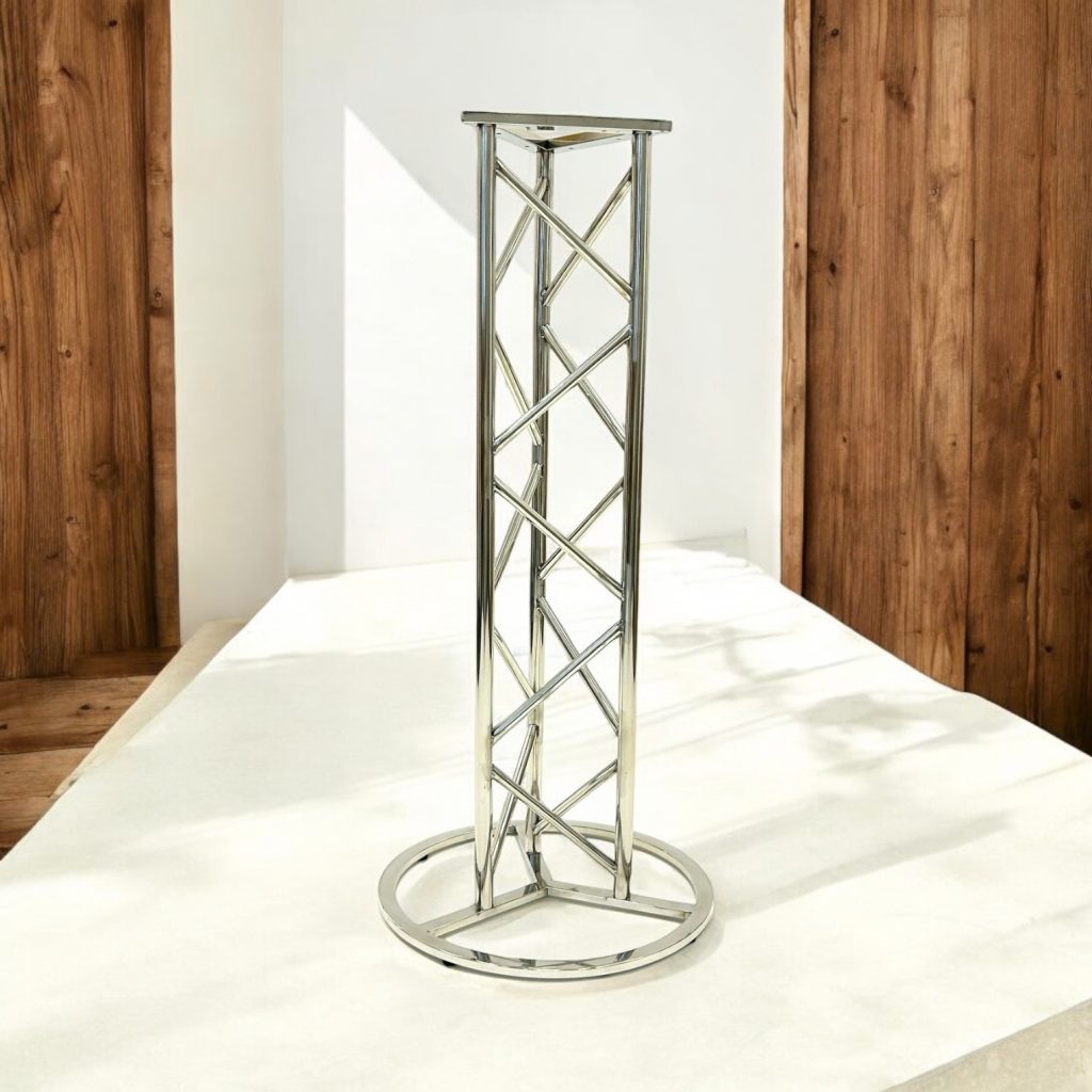 Stainless Steel Truss High Table Base - BE Furniture Sales