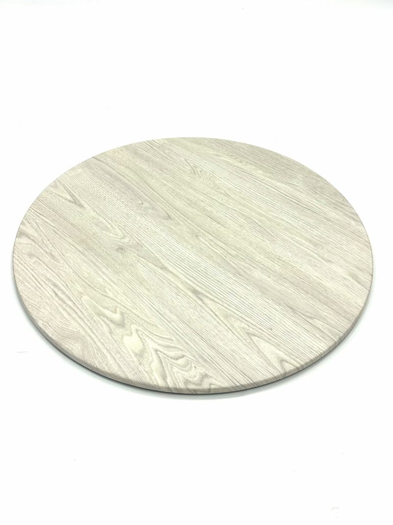 Driftwood Effect Round Table Tops - 70cm Dia - BE Furniture Sales