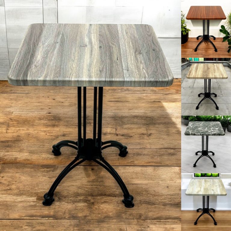 Monza Bistro Tables with Choice of Table Tops