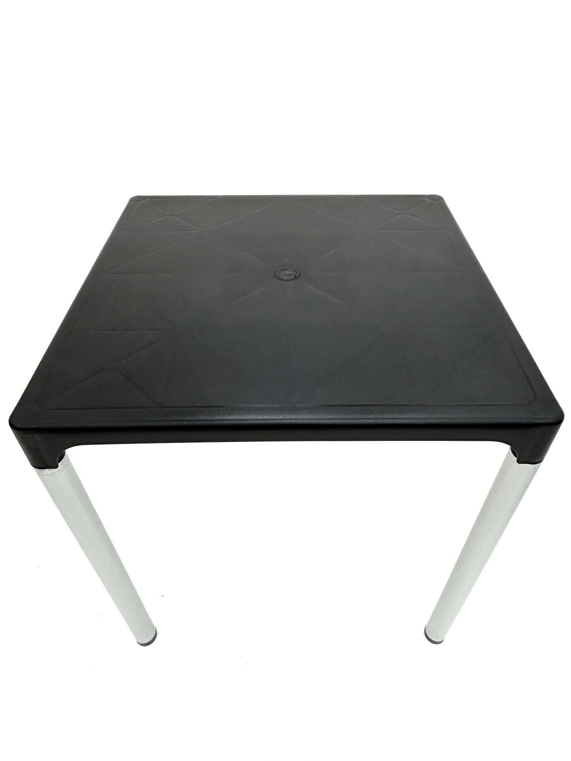70cm Square Plastic Tables - Black or Grey - BE Furniture Sales