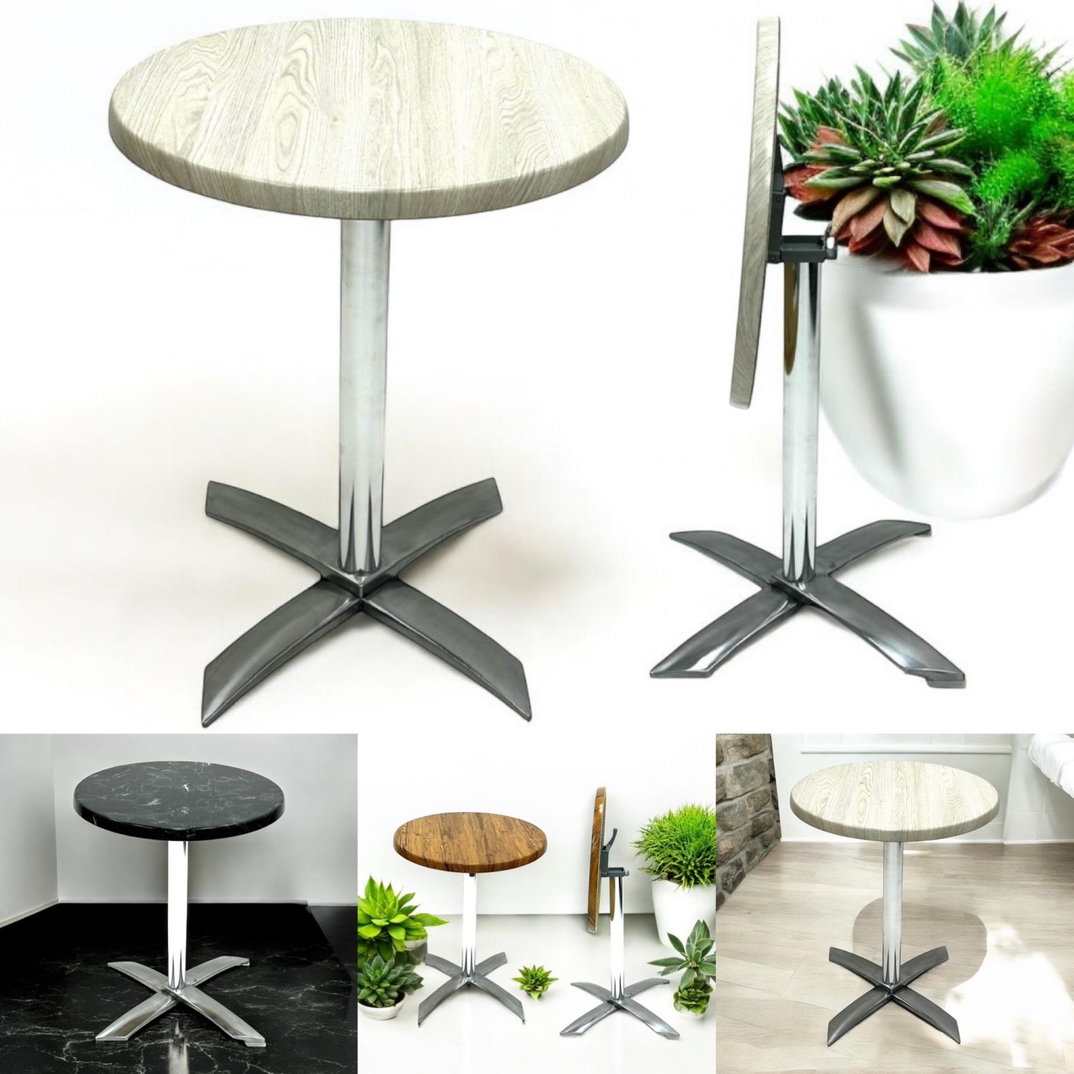Monaco Flip Down Bistro Tables - BE Furniture Sales