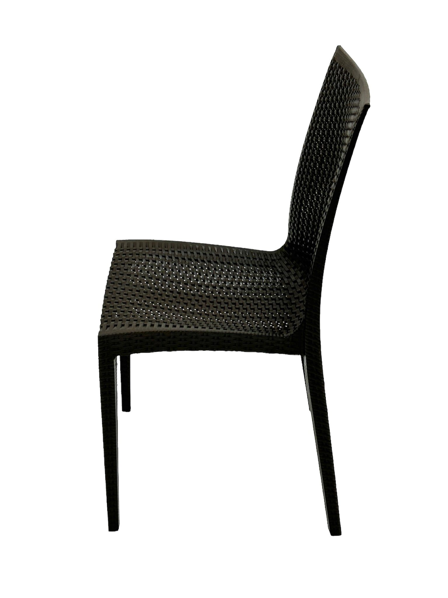 Brown Rattan Stacking Chairs - Bistros & Garden - BE Furniture