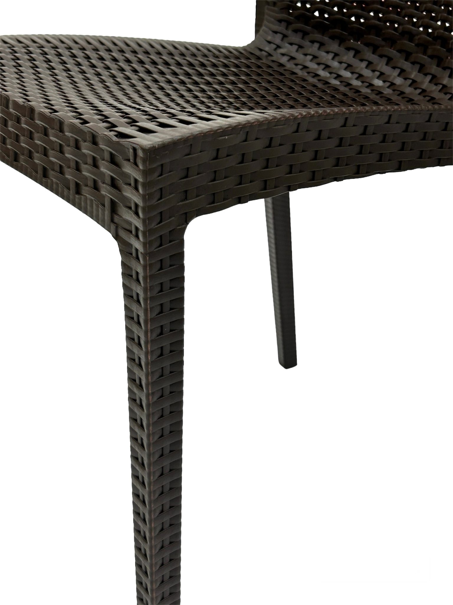 Brown Rattan Stacking Chairs - Bistros & Garden - BE Furniture