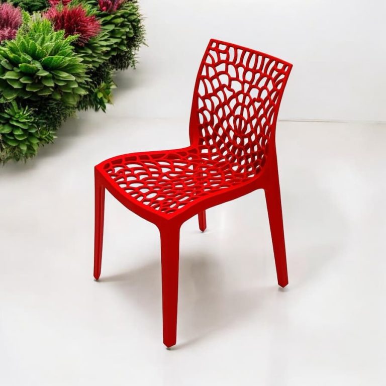 Red Designer Web Chairs - Cafe's, Bistros or Garden, BE Furniture