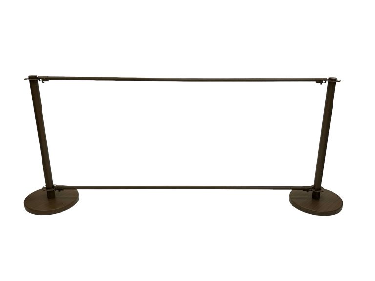 Wood Effect Cafe Barrier Set - BE Furniture Sales