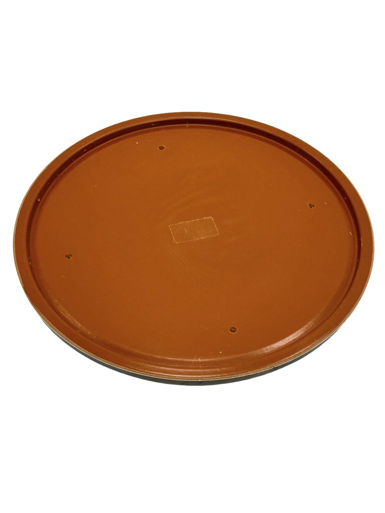 Dark Oak Effect Tops - 70 cm round - BE Furniture Sales