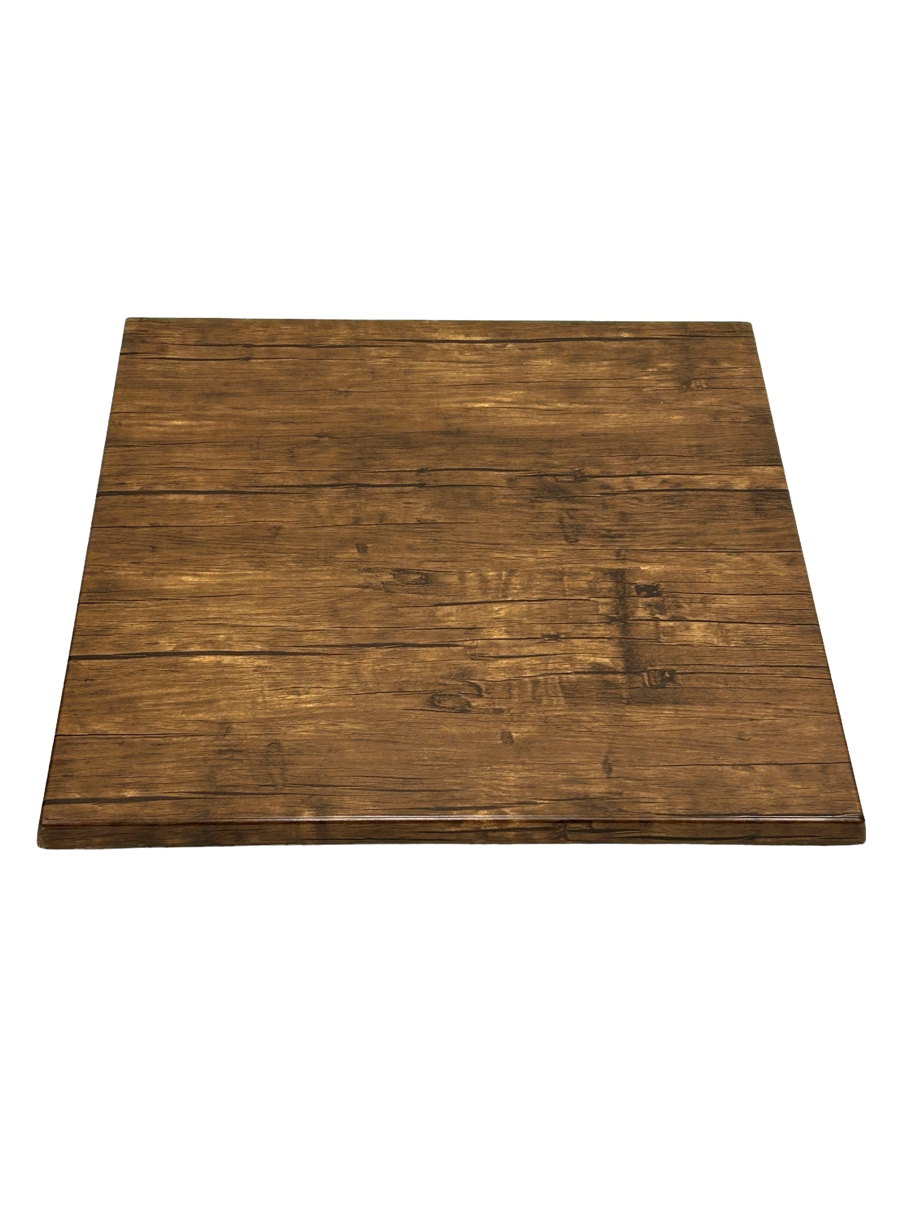 Dark Oak Effect Table Tops - 70 cm square - BE Furniture Sales
