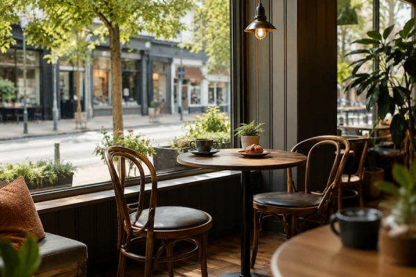 The Window Seat Effect In Cafes and Coffee Shops - BE Furniture Sales